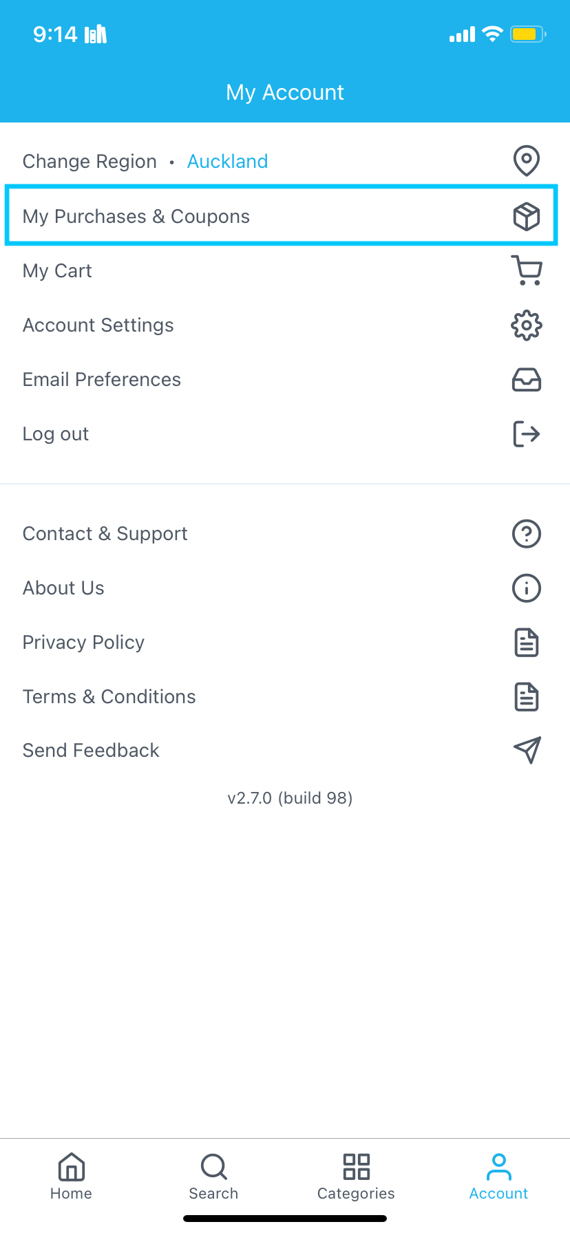 Locating Coupons and Purchases in your GrabOne Account – GrabOne Support
